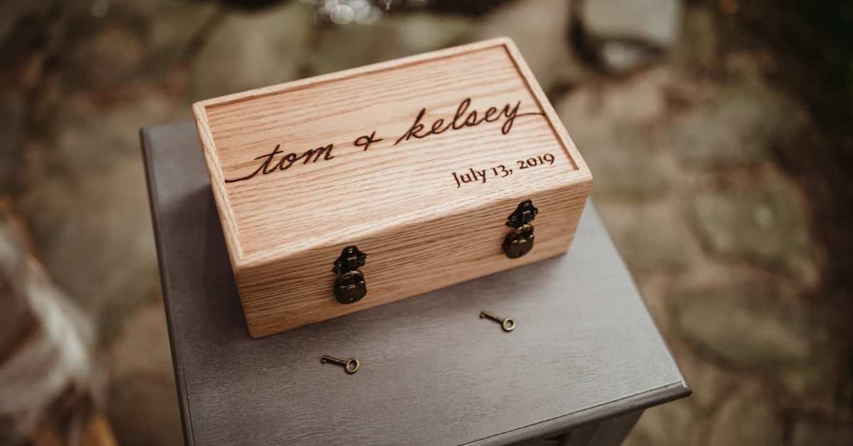 Love Letter Lockbox Unity Ceremony Idea - The Savvy Swaréy