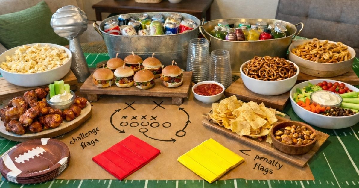 DIY Ideas for the Ultimate Football Watch Party on a Budget
